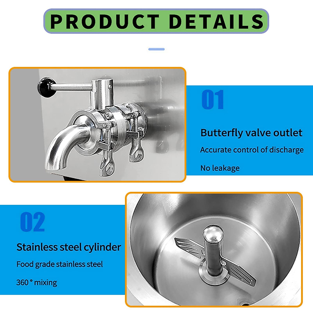 Kolice Commercial Milk Pasteurization Machine, Gelato ice Cream Mix Pasteurizer, Juice Pasteurization Machine, Pasteurizer, Sterilization Dairy Equipment, countertop design