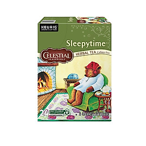 Celestial Seasonings Sleepytime Herbal Tea, Single-Serve Keurig K-Cup Pods, 24 Count