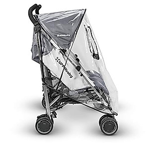 UPPAbaby G-Link 2  Stroller - Jordan (Charcoal Melange/Silver) + G-Link 2 Rain Shield