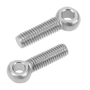 uxcell M8 x 30mm Machinery Shoulder Swing Lifting Eye Bolt 304 Stainless Steel Metric Thread 4pcs