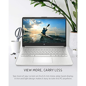 HP 14 Laptop, AMD Athlon Gold 3150U, 4 GB RAM, 128 GB SSD Storage, 14-inch HD Display, Windows 10 in S Mode, Long Battery Life, Webcam with Dual Mics, Thin & Light Design (14-fq0090nr, 2021)
