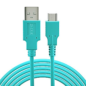 ECHZOVE Charging Dock Compatible with Switch Lite, Charger for Switch Lite with Charging Cable - Turquoise