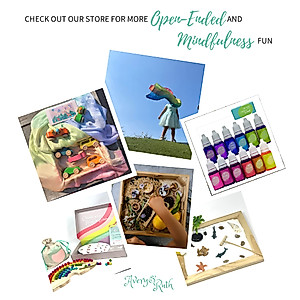 Avery & Ruth 100% Silk Scarves for Kids and Toddlers, Sensory Toys | Bright Square Scarves, Montessori Waldorf Toys Imaginative Pretend Play 90 x 90