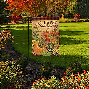 US Flag Store 49097 Carson Garden Flag, Brown, Orange, Green, Yellow, Burgundy