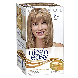 Clairol Nice 'n Easy Permanent Hair Color, [9A] Light Ash Blonde 1 ea