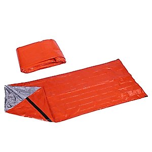 Aluminum Film Sleeping Bag, Sleeping Bag Design, Easy to Use, Suitable for Mountain Camping,