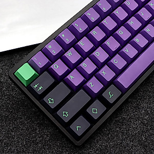 T-HOT 135 Keys DYE-SUB Keycap Profile EVA Custom Keycaps for Switches Gaming Mechanical Keyboard Multi-Language pbt keycaps Japanese Profile Russian Korean English