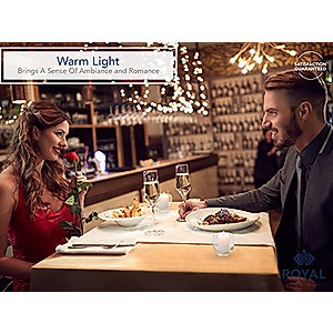 Votive Candle, Unscented White Wax, Box of 72, for Wedding, Birthday, Holiday & Home Decoration (10 Hour) by Royal Imports