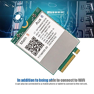 M.2 PCIe Card Laptop Network Adapter T77W595 4G Modem Module LT4120 796928-001 for HP Probook/EliteBook 820 840 850 G2 G3, 150 Mbps
