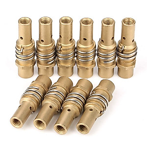 10pcs Tips Holders MIG Welder Consumable Accessory Fit for 15AK MB15 MIG MAG Co2 Welding Torch