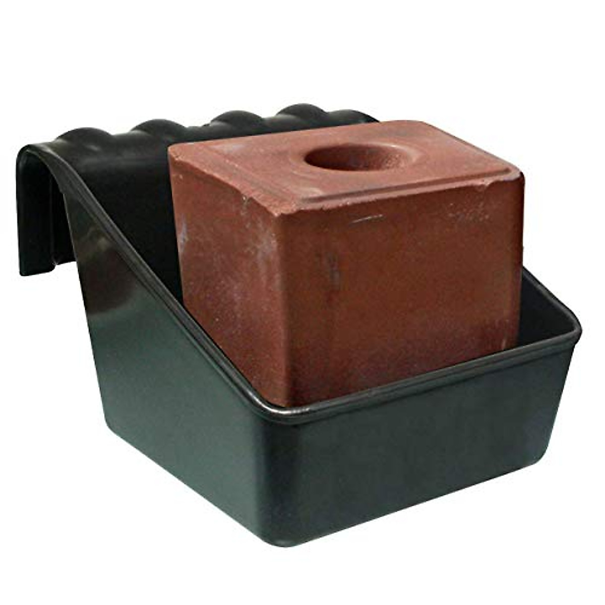Little Giant 50 Pound Plastic Universal Livestock Block Holder and Feeder (2 Pack)
