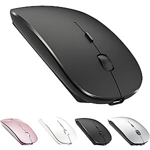 ZERU Bluetooth Mouse,Rechargeable Wireless Mouse for MacBook Pro/MacBook Air,Bluetooth Wireless Mouse for Laptop/PC/Mac/iPad pro/Computer