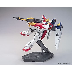 Bandai Hobby HGAC Wing Gundam Zero Model Kit (1/144 Scale)