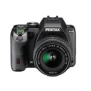 Pentax K-S2 20MP DSLR Two Lens Kit w/ 18-50mm WR & 50-200mm WR (Black)