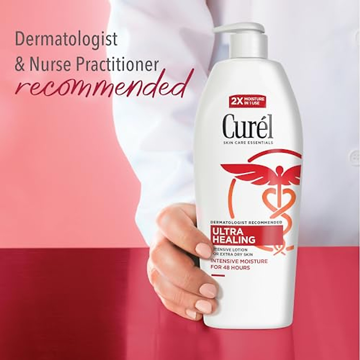 Curel Ultra Healing Body Lotion, Moisturizer for Extra Dry Skin, Body and Hand Lotion with Advanced Ceramide Complex and Hydrating Agents, for Tight Skin, 13 Ounces