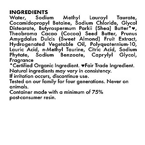 SheaMoisture Body Wash Extra Dry Skin Replenishing Cocoa Almond Cruelty Free Body Wash Made with Fair Trade Shea Butter 19.8 oz