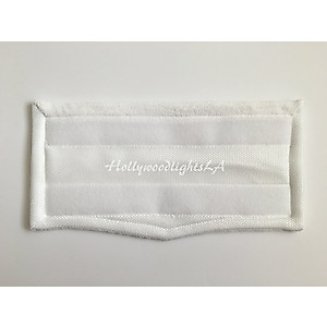 2 Pack Replacement Microfiber Pads for Sk-460 Shark Steam and Spray Model Pad 12 3/4"-13" Wide X 7"Deep