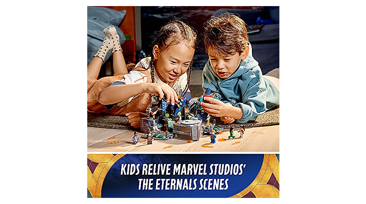 LEGO Marvel Rise of The Domo Kit - Build Epic Eternals Battles