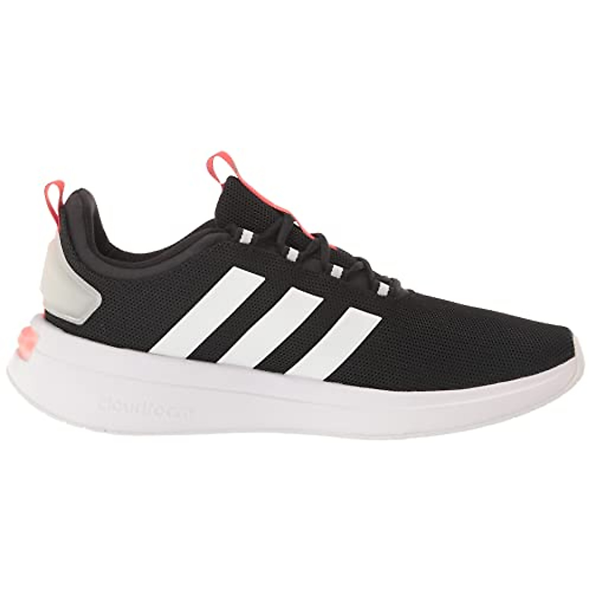adidas Men's Racer TR23 Sneaker, Black/White/Grey, 8.5