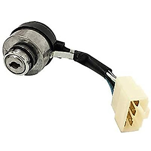 Ignition Key Switch for Harbor Freight Predator & Lifan & Wen Power Pro & All Power America 10000 12000 Watts & Smarter Tools GP3500 GP4750 GP6500 GP7500 GP9500 GP9750 Electric Start Generator Engine