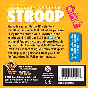 Grand Gamers Guild Stroop