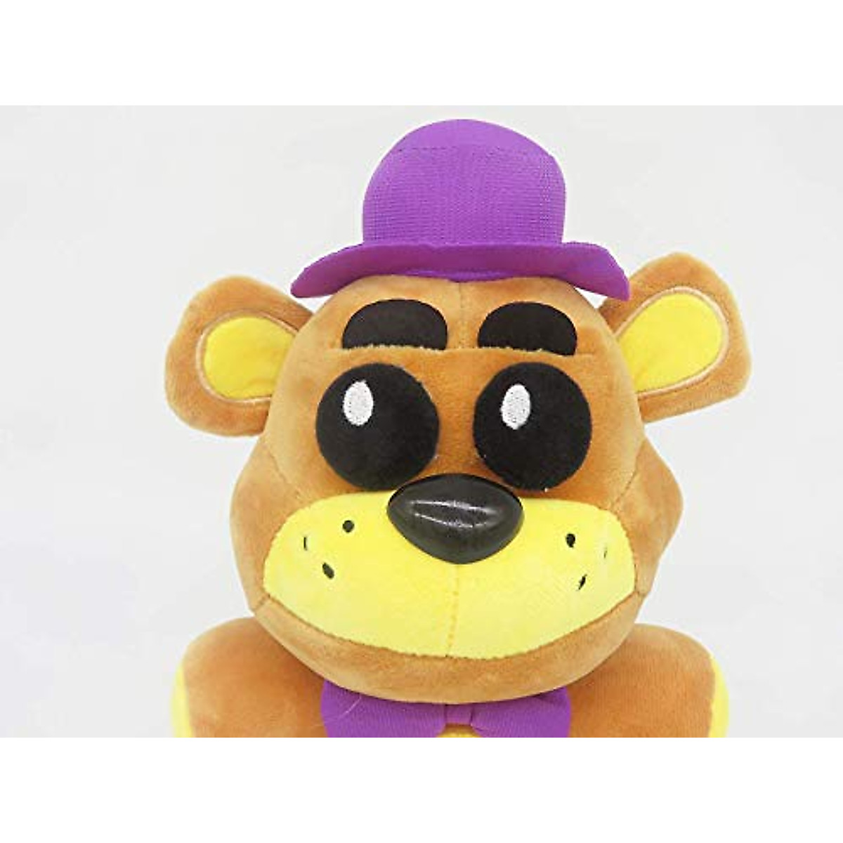 xsmart global: Golden Freddy Purple Hat | Shadow Nightmare Phantom Withered Freddy Plush | Plush Toys 10"