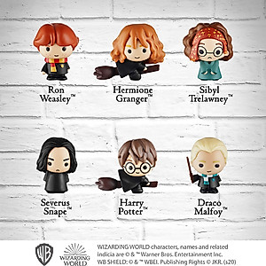 Harry Potter Pencil Toppers, Gifts, Toys, Collectibles – Set of 12 Harry Potter Figures for Writing, Party Decor –Ron Weasley, Hermione Granger,Sybil Trelawney and more by PMI, 2.4 In., Soft PVC (B12)