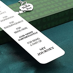 Thank You Gifts for Women Coworkers Bookmark Teacher Appreciation Gifts Bulk Christmas Gifts for Boss Leader Supervisor Manager Office Going Away Mentor Leaving Retirement Leadership Gifts for Men