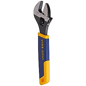 IRWIN VISE-GRIP Adjustable Wrench with Comfort Grip, SAE, 6-Inch (GIDDS2286372)