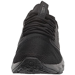 Under Armour Men's Charged Vantage 2 Road Running Shoe, Black (002)/Black, 9