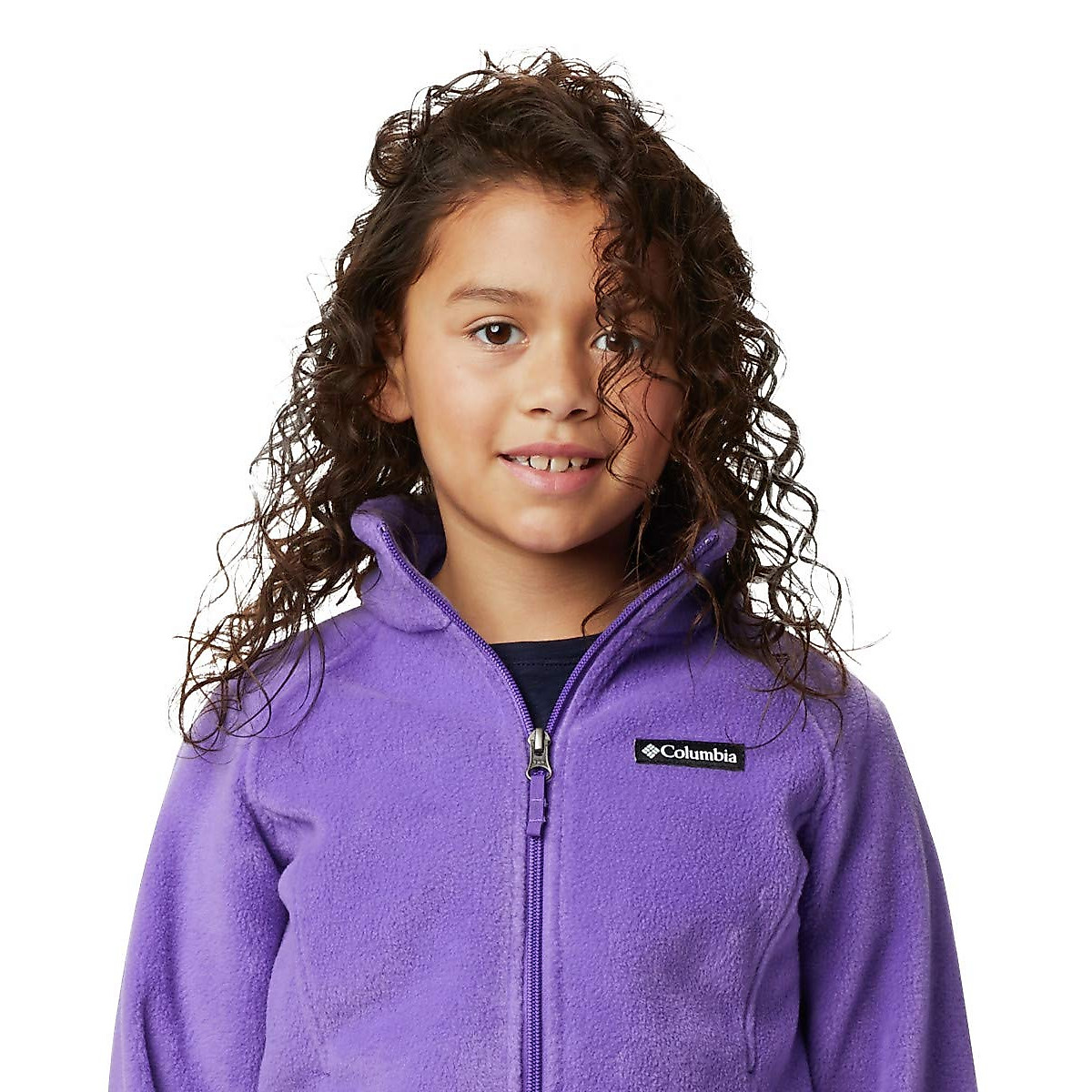 Columbia Baby Girls Benton Springs Fleece Jacket, Grape Gum, Medium