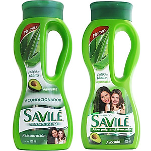 Savile Biotina Pulpa de Sabila y Aguacate Shampoo/Acondicionador (Shampoo and Conditioner)