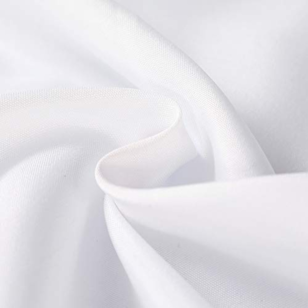 Rectangle Tablecloth 60x120 inch Washable Polyester Fabric Table Cloth for Wedding Party Dining Banquet Decoration（60x120, White）