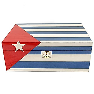 Cigar Star Gabeto Handmade Cigar Humidor with Boveda Packs, and Digital Hygrometer, Spanish Cedar Lined Cigar Box Set with Storage Tray and Air flow rack, Great Gift for Fathers