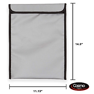 Fireproof Document Bags - Safe - Fireproof - Silicone - Waterproof - Storage - Passport Holder - Money Bag - Jewelry Organizer - Money - Coins - Photo Album - Document Holder - Fireproof Safe