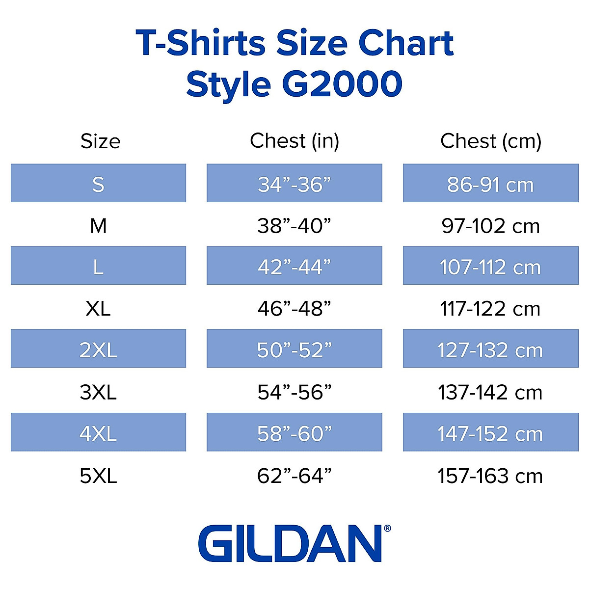 Gildan Adult Ultra Cotton T-Shirt, Style G2000, Multipack, White (3-Pack), Large