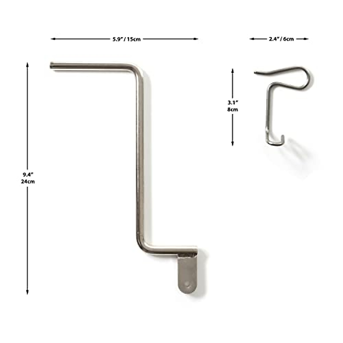 QOOLYN 40 PCS Fence Tighteners with 2 Tensioning Handles-Barb Wire Fence Tools-Fence Tightener Tool-Barbed Wire Fencing Tools