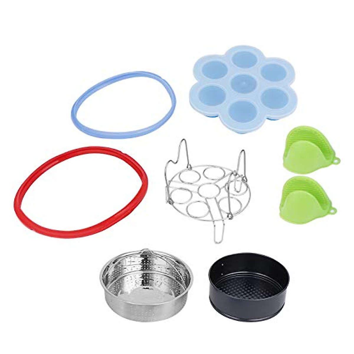 Food Steamer Rack, Basket Cake Mold, for Seafood Carrots