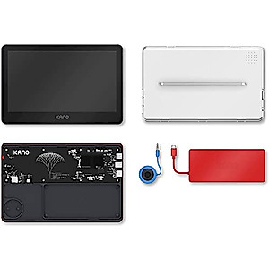Kano PC Education Edition - Convertible Two-in-One Laptop, Intel Celeron, 11.6" HD Touch Screen, 4GB Ram, 64GB Storage, Wi-Fi, Bluetooth, Window 10