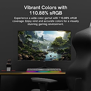 Pixio PX248 Prime V2 24 inch 180Hz Refresh Rate FHD 1080p Resolution IPS Panel 1ms GTG Response Time Adaptive Sync LCD Gaming Monitor