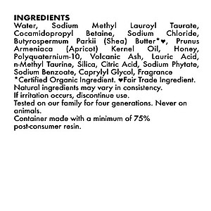 SheaMoisture Body Wash for Dry Skin Nourishing Apricot Honey Cruelty Free, Made with Fair Trade Shea Butter 19.8 oz