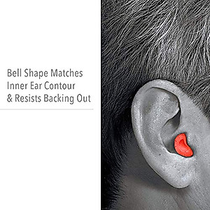 Howard Leight by Honeywell MAXIMUM Disposable Foam Earplugs 5-Pair Vending Pack