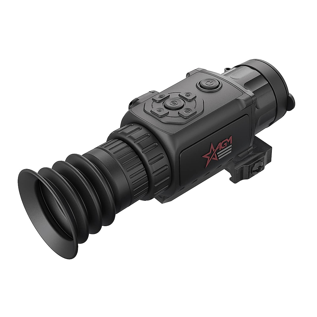 AGM Global Vision Rattler TS 19-256 Thermal Riflescope with 256x192 Resolution, Video Recording, and Wi-Fi Transmission, Waterproof and Shockproof, Ideal for Hunting and Outdoor Activities.