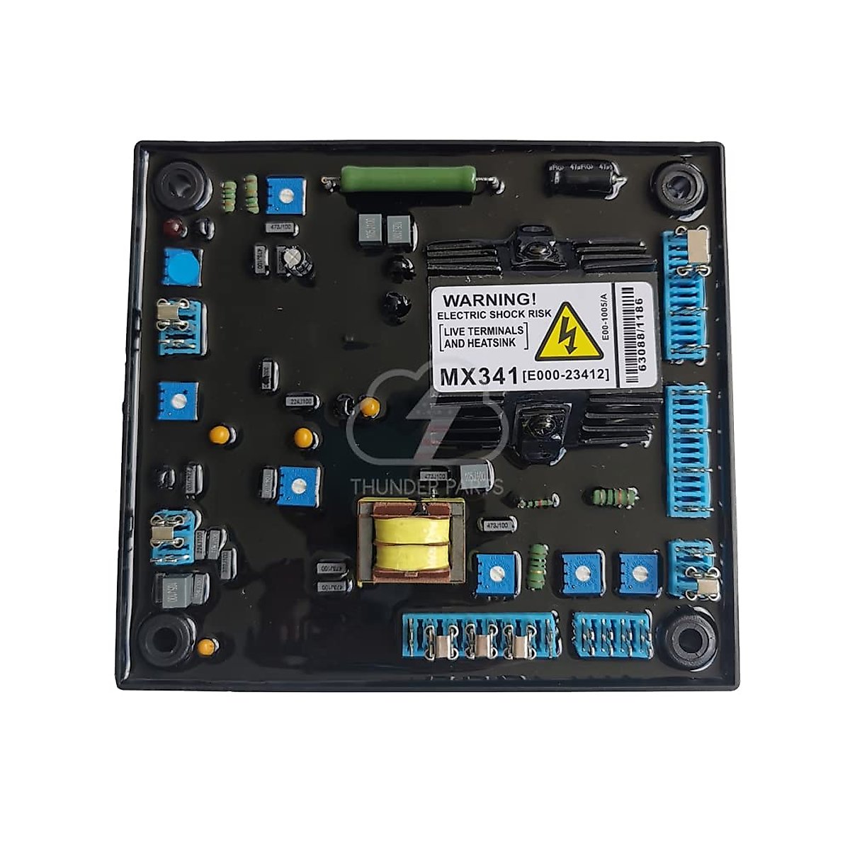 Thunder Parts MX341 AVR | Generic Replacement for Cummins MX341 Automatic Voltage Regulator | 2 Year Warranty