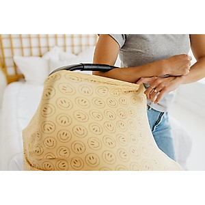 Copper Pearl Multi-Use Cover: Car Seat Covers, Nursing Cover, and Stroller Cover for Sun - Stretchy Fabric, All-Season Use, Stylish Designs, Easy Access for Moms - Vance