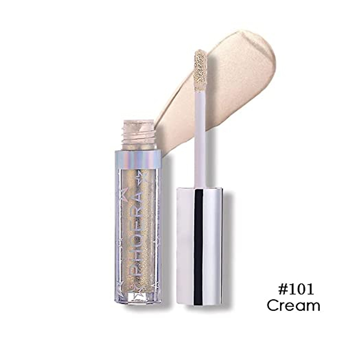 Glitter Eyeshadow，Makeup For Eyes Liquid Shimmer Sparkle Glow Light Colors Pencil Stick Shiny Long Lasting Waterproof Shining Eye Shadow Sets Metallic Pigments Metals Gloss Sparkling Pen Kit (A101)