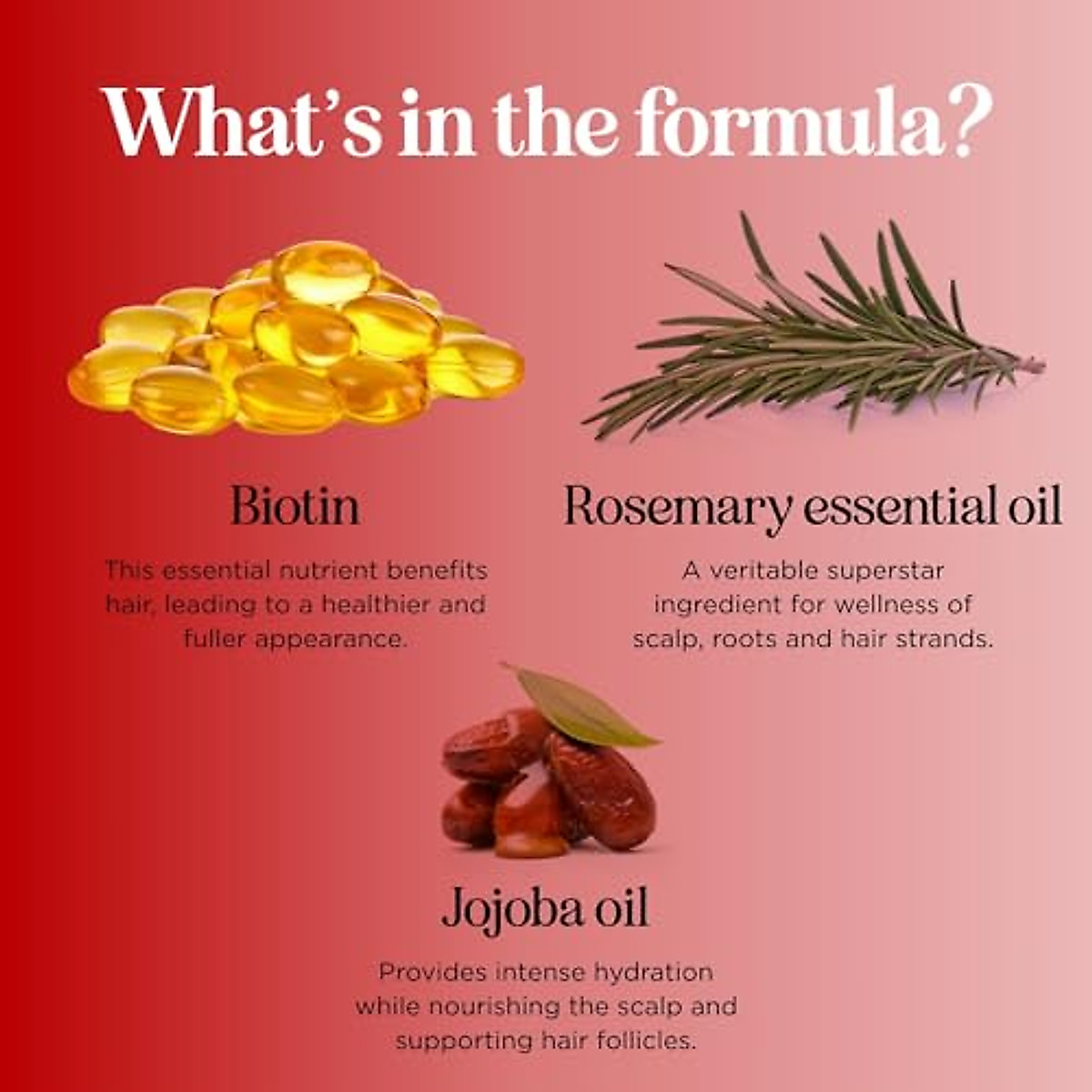 Ultra Biotin Shampoo for Thinning Hair - Extra Strength Volumizing Shampoo for Men and Women with B Vitamins and Rosemary Essential Oil - Sulfate Free Shampoo Biotin Formula for Hair and Scalp Care