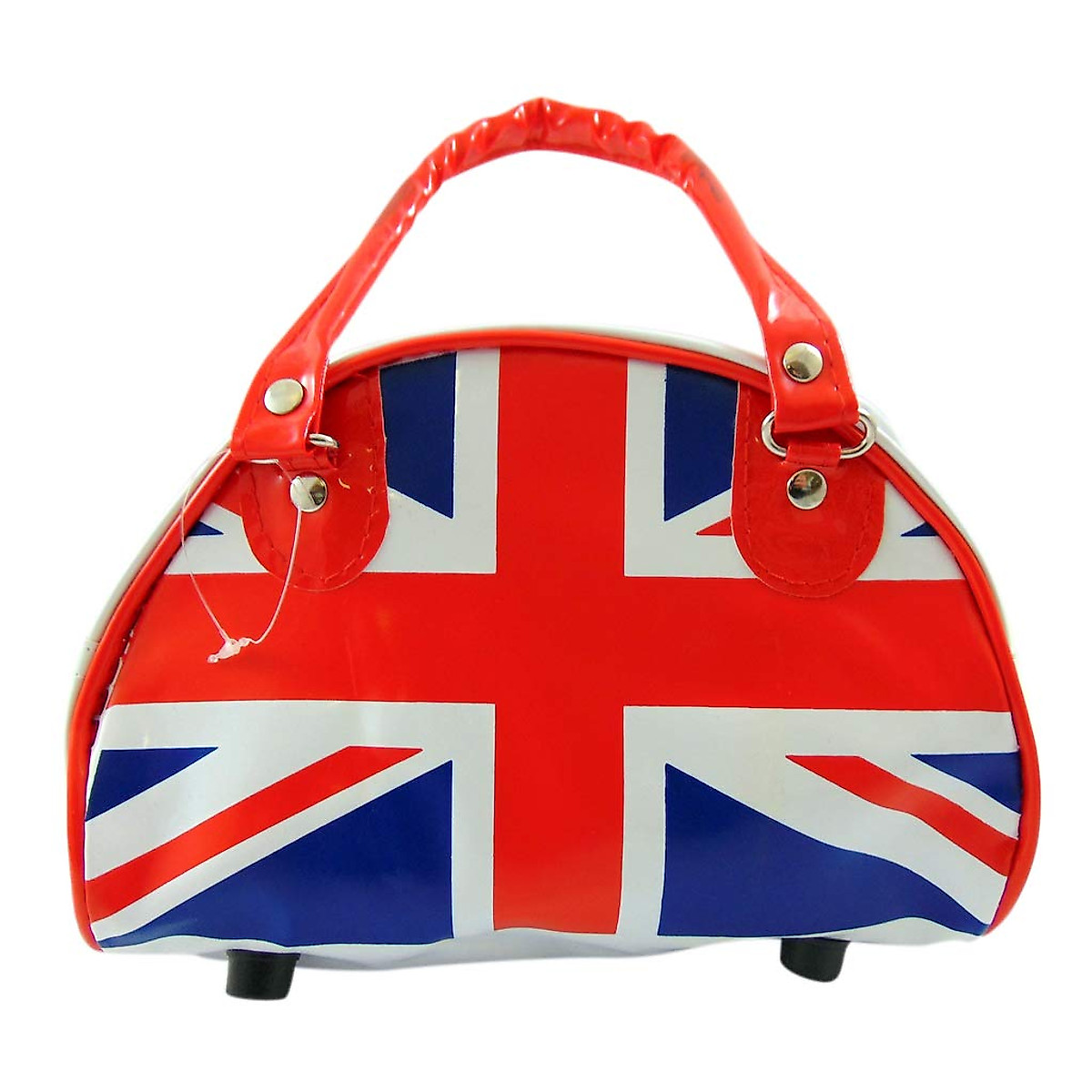 British Purse Small Handbag English UK Union Jack Ladies Fashion Accessory, 9 Inch Multi