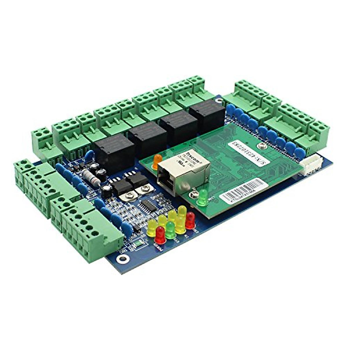 MENGQI-CONTROL Professional 4 Doors TCP/IP Network Wiegand 26/34 bit Access Control Board Panel Access Controller