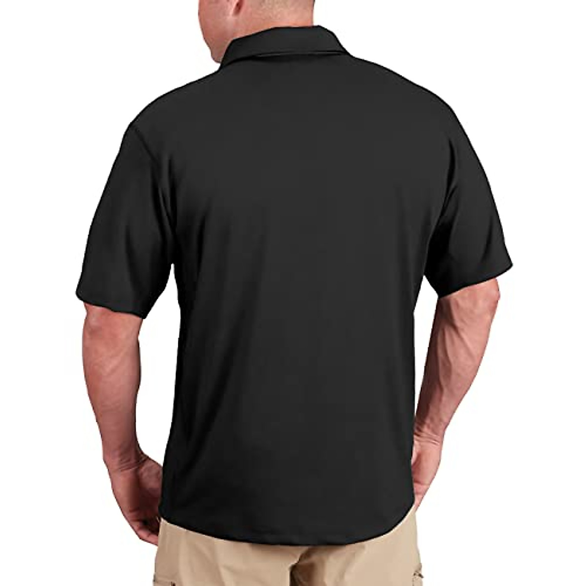 Propper Men's Edgetec Polo, Black, Medium
